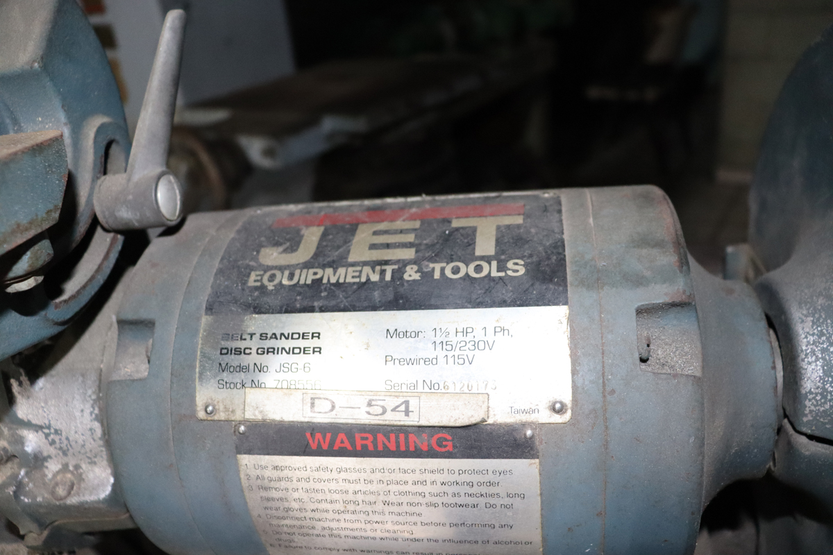 90675487 - Disc & Belt Sander JET JSG-6