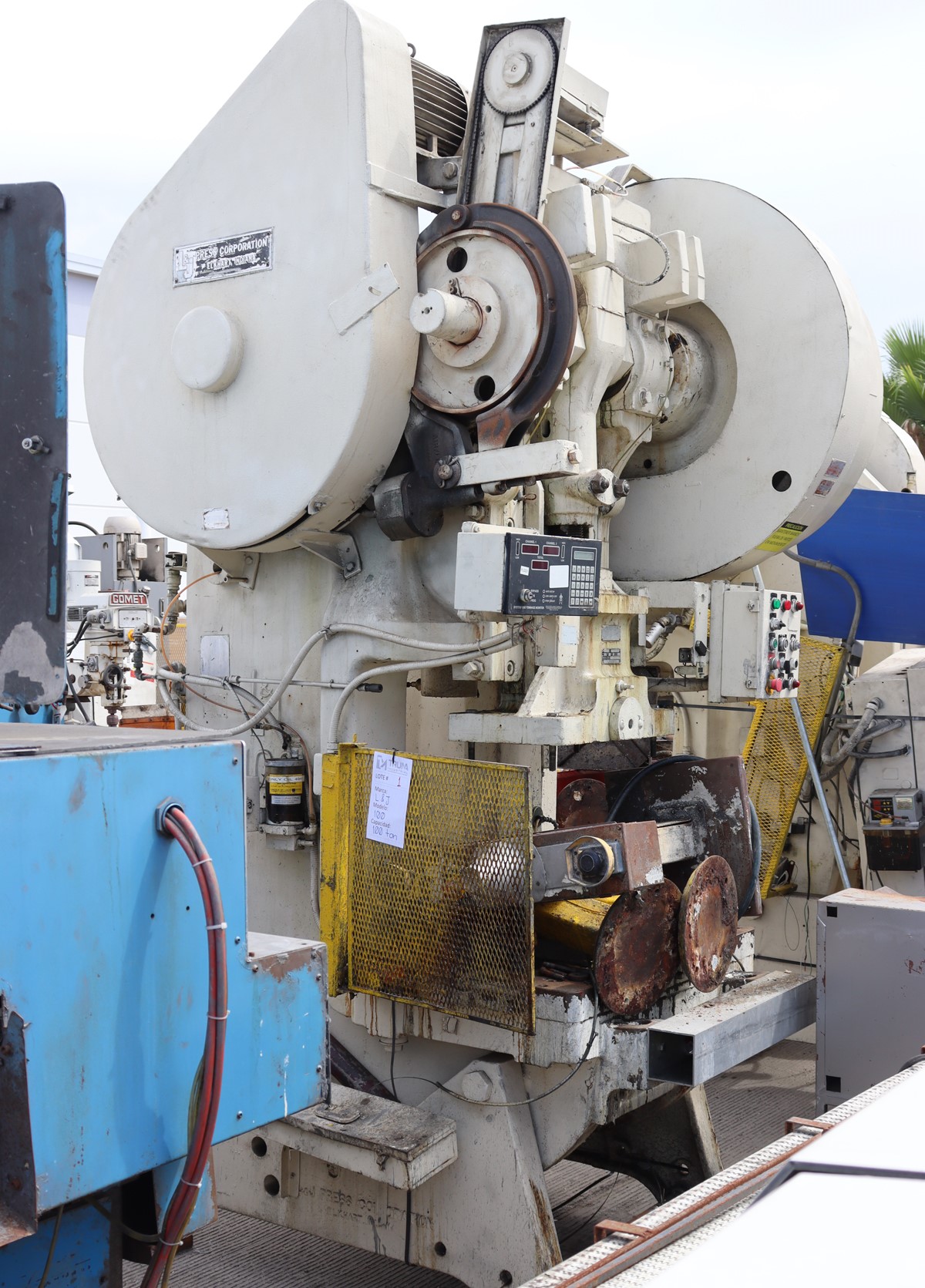 96227894 - Pneumatic Flat Press Machine CS-654 H&H