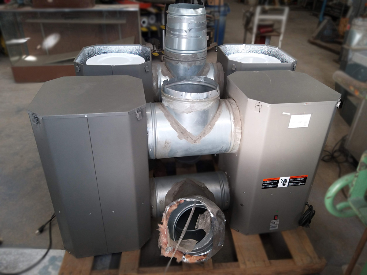 83136518 - Lot of 2 Air Filter H/C HEPA-40-2 Healthy Climate